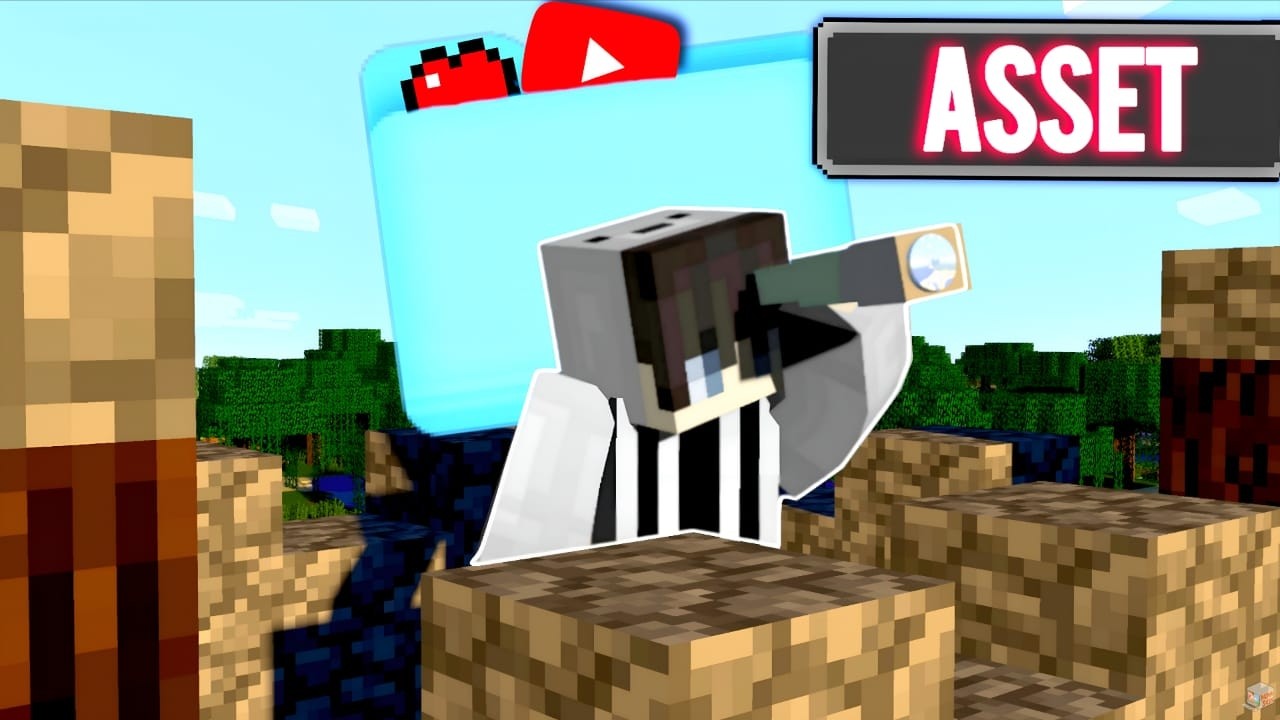 This Minecraft asset pack make your content creation easy! - YouTube