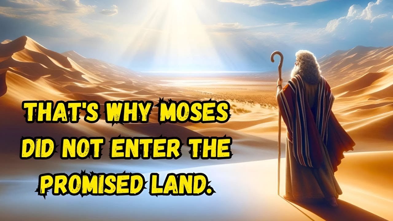 Understand the real reason why Moses did not enter the Promised Land ...