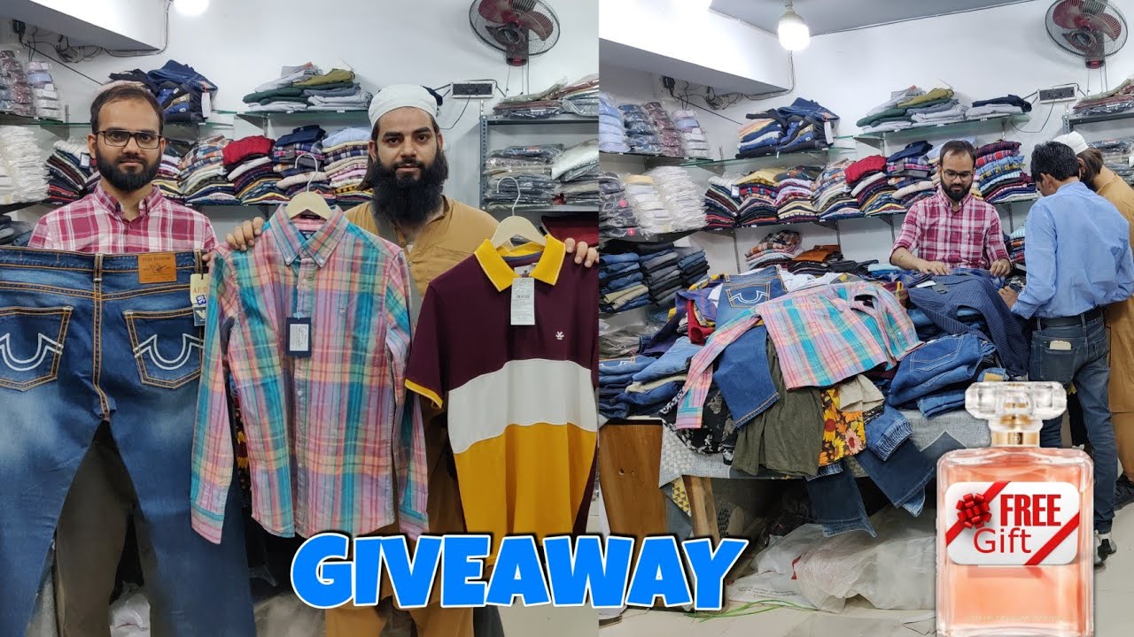 Cheapest Export Surplus || Giveaway || Buy 3 only 1000Rs/- || Brands ...