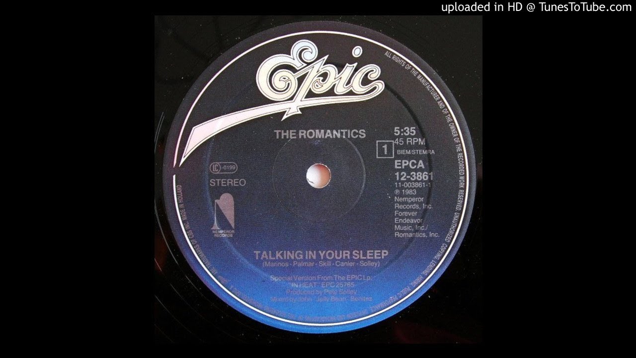 The Romantics - Talking In Your Sleep [Special Remix] - YouTube