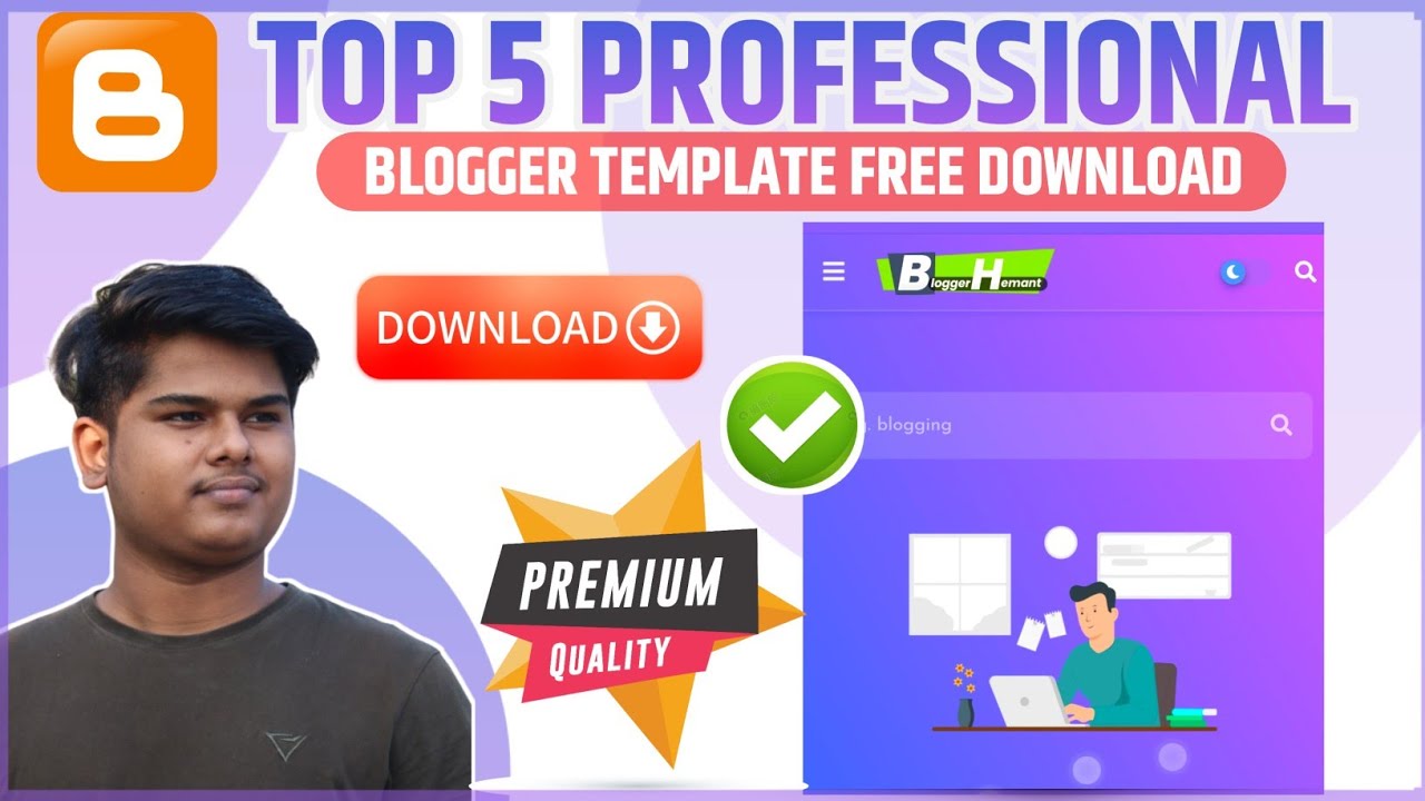 TOP 5 PROFESSIONAL BLOGGER THEME 2022 FREE DOWNLOAD |BEST RESPONSIVE ...