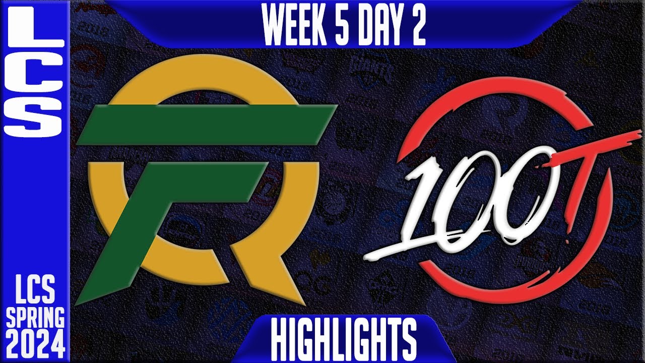 FLY vs 100 Highlights | LCS Spring 2024 Week 5 Day 2 | FlyQuest vs 100 Thieves - YouTube