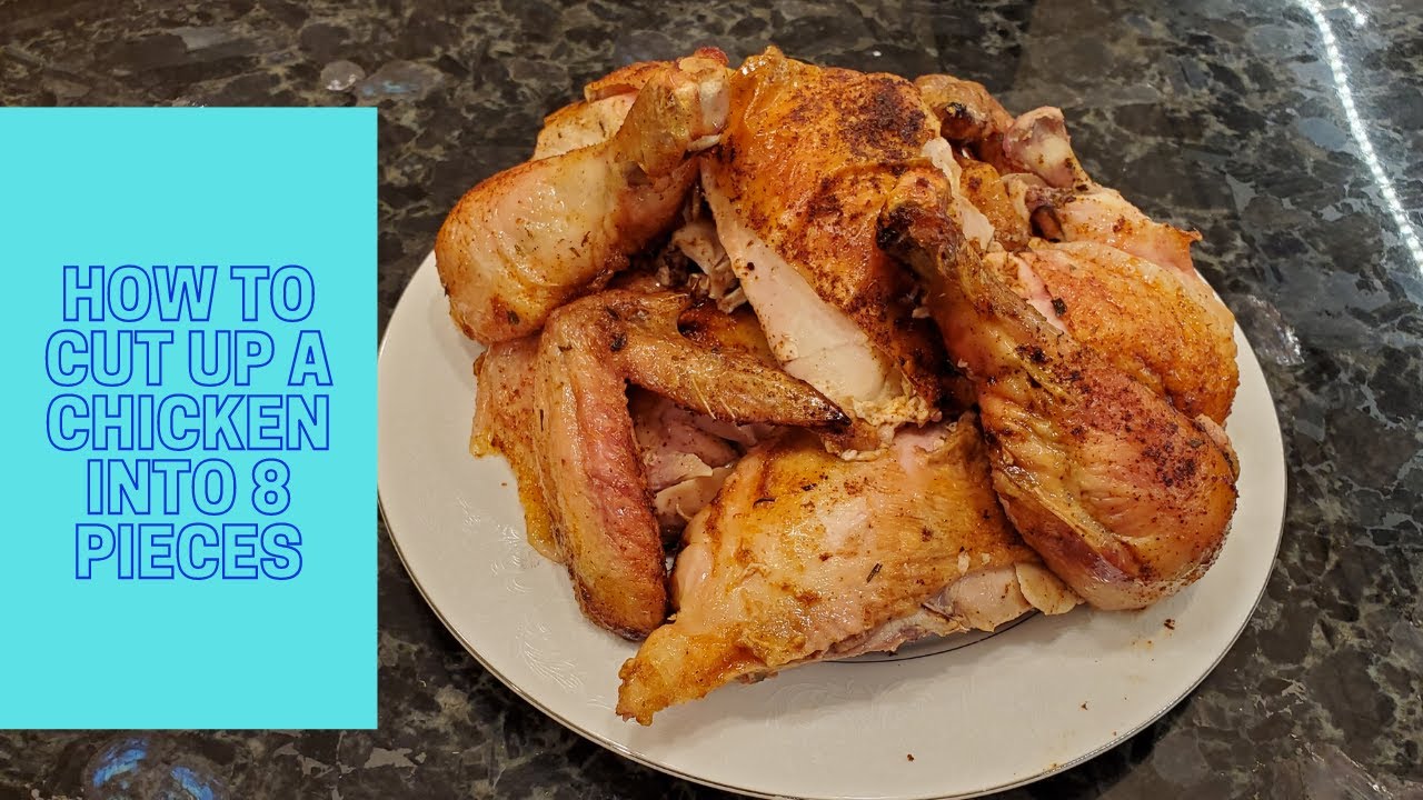 How To Cut Up A Chicken - YouTube