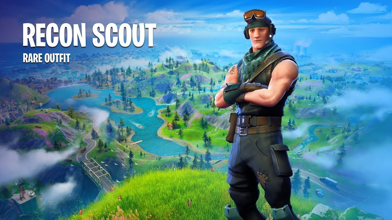 Recon Scout | Rare Outfit Skin | Fortnite Battle Royale - YouTube