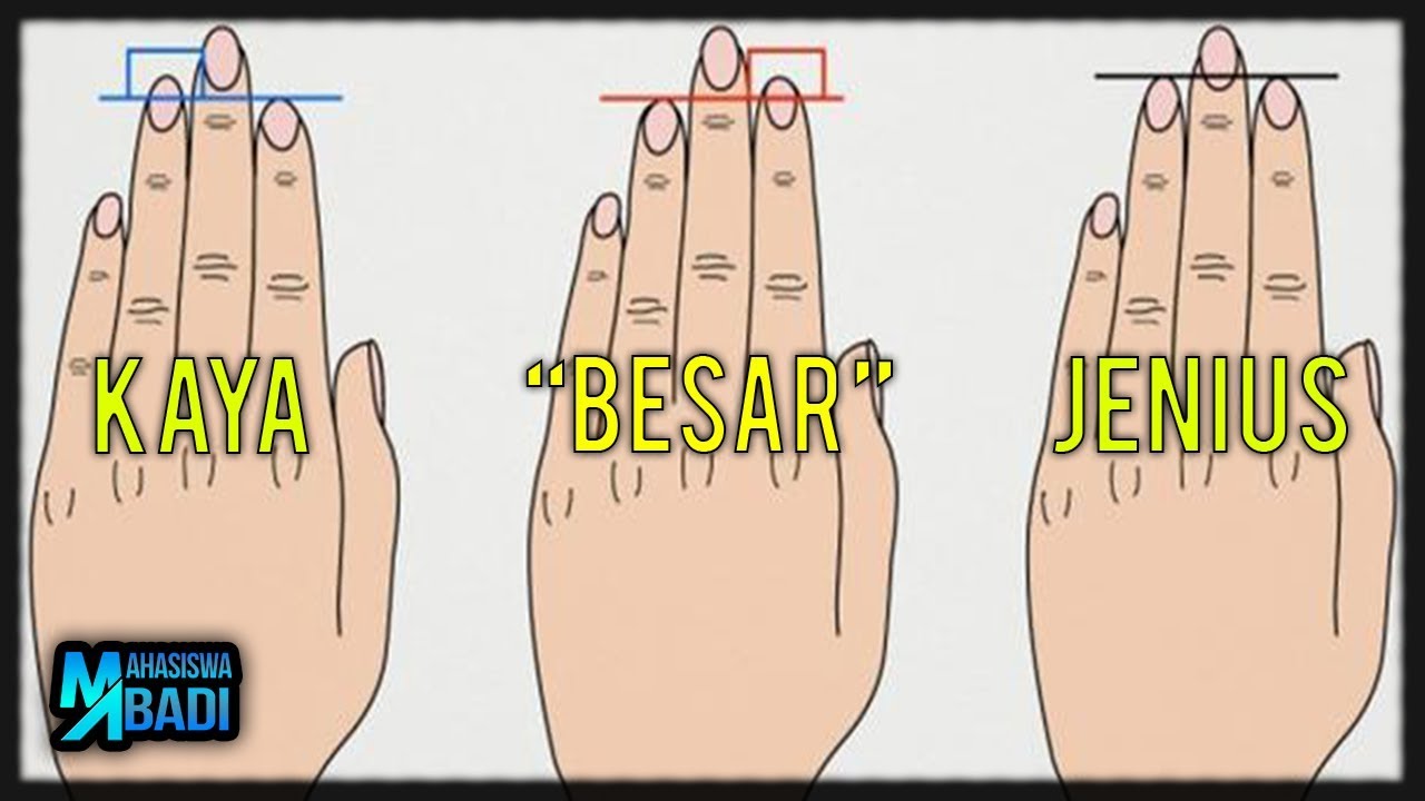 Akhirnya Terungkap !!! RAHASIA DIBALIK JARI TANGAN MANUSIA YANG JARANG ...