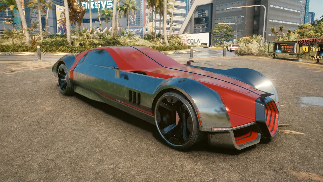 Cyberpunk 2077 - Rayfield Aerondight Guinevere 2075 - Car Show Speed ...