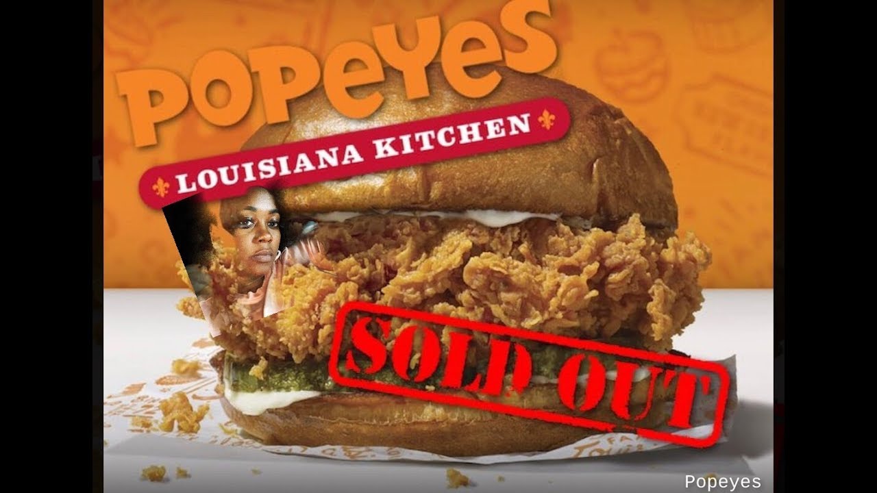 No Popeye’s Why???? #popeyes chicken sandwich - YouTube