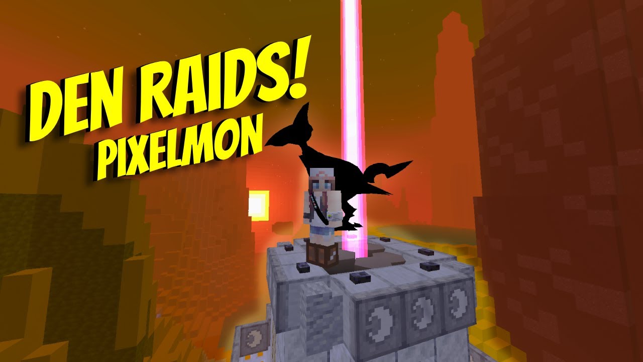 Raiding Dens in Pixelmon!! - YouTube