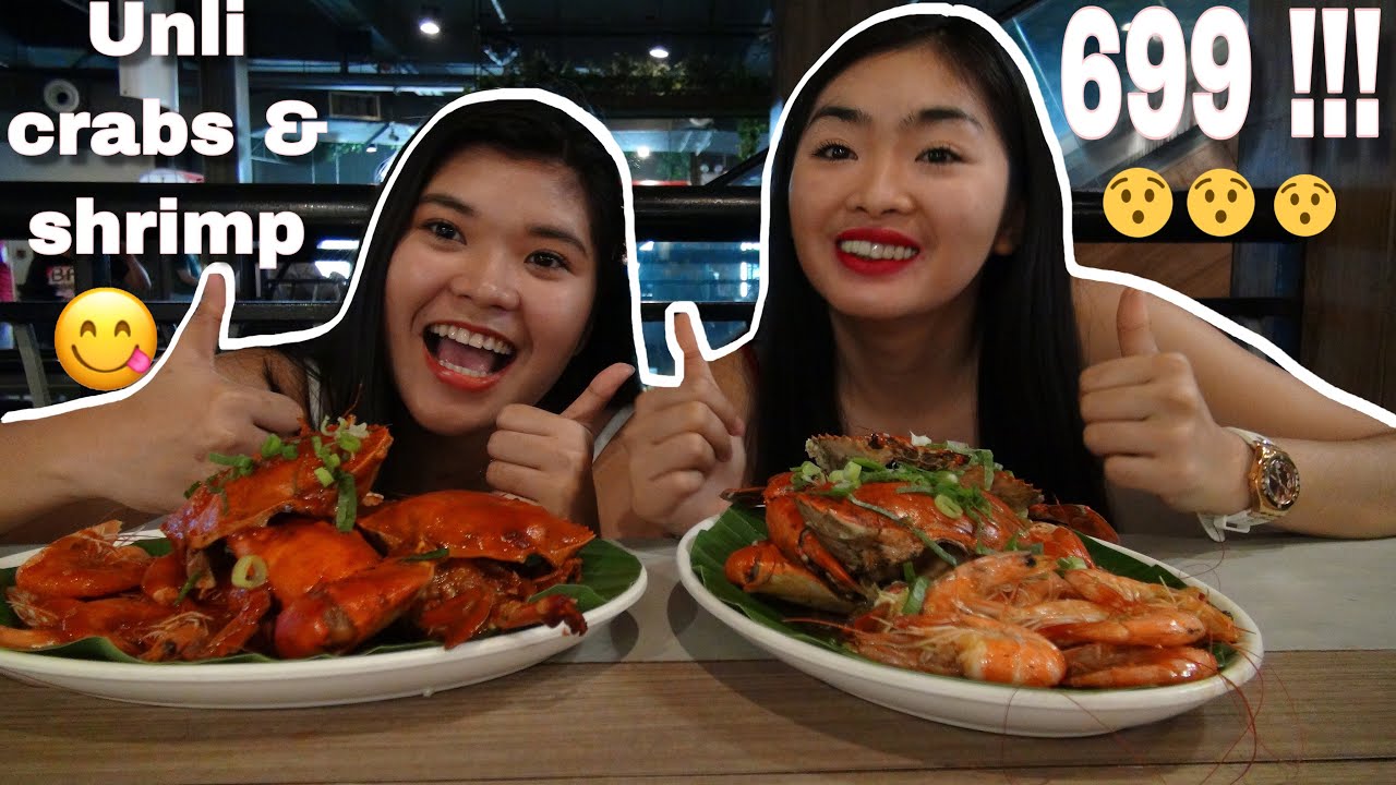 UNLIMITED CRABS & SHRIMP IN BACLARAN !!! VLOG #3 - YouTube