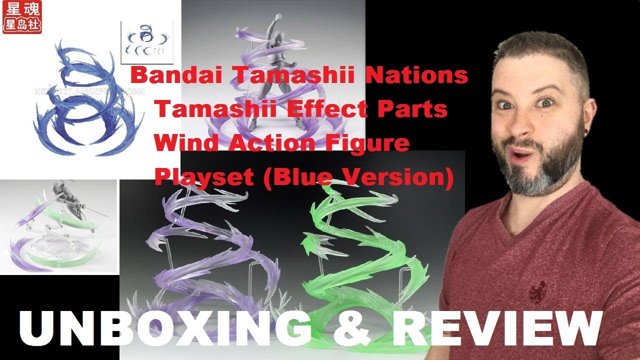 Bandai Tamashii Nations Tamashii Effect Parts Wind Action Figure ...