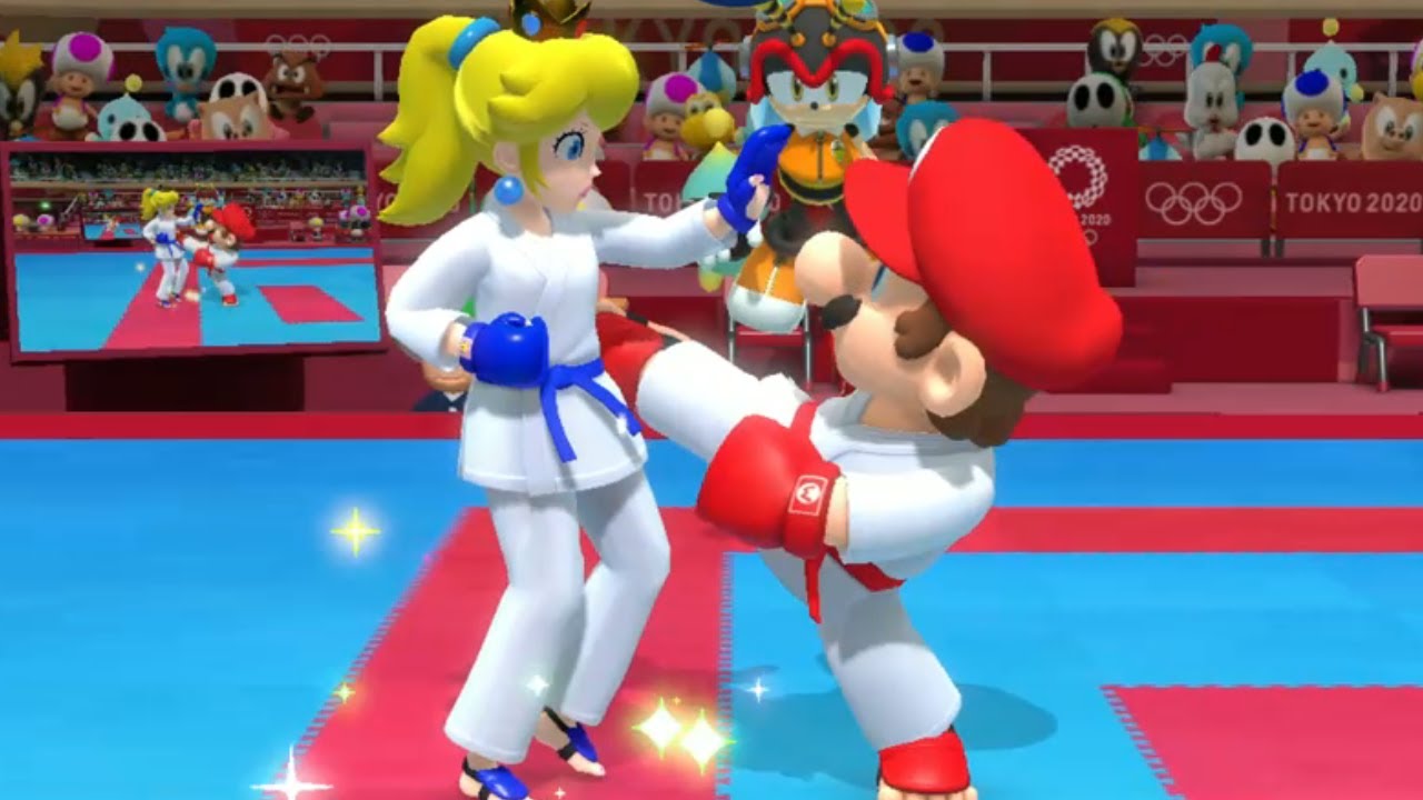 MARIO & SONIC AT THE OLYMPIC GAMES TOKYO 2020 Peach Karate ( Hard ...