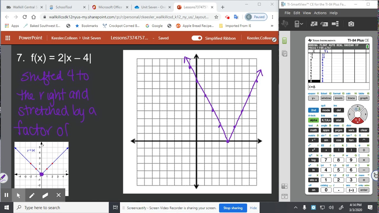 Absolute Value Graphs - YouTube