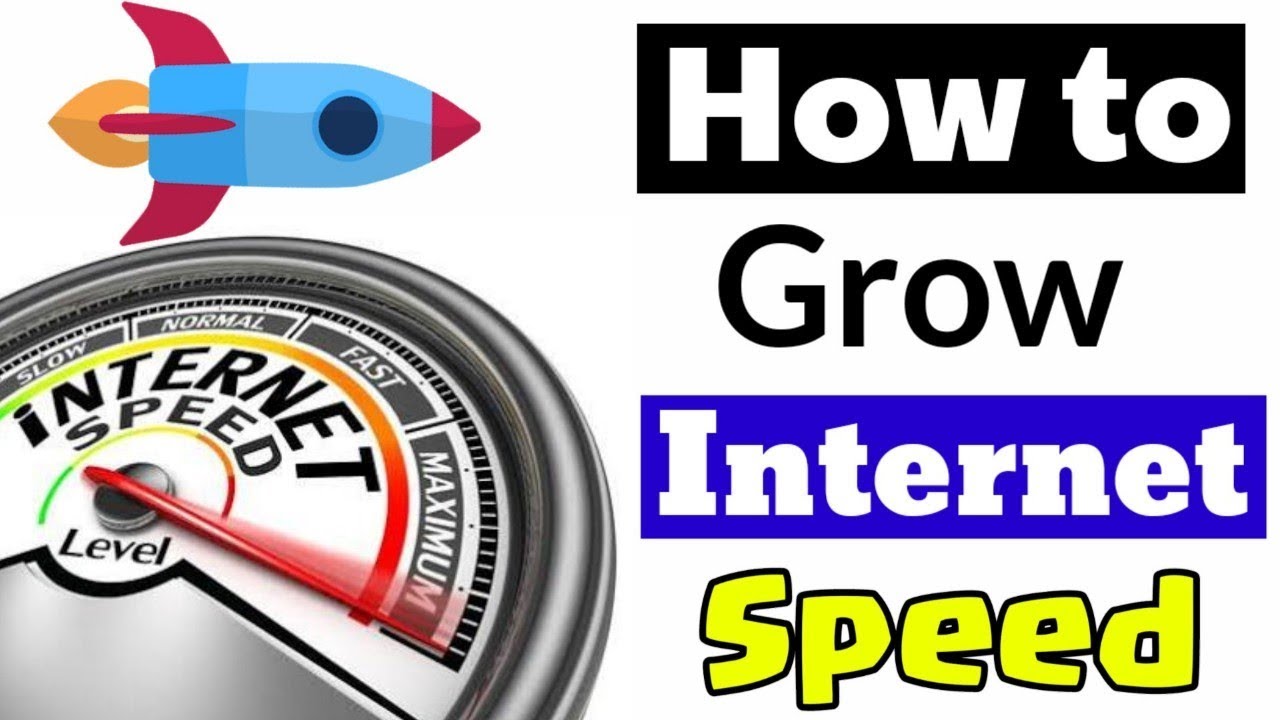 How to Increase (Grow) Interent Speed | Very Easily | - YouTube