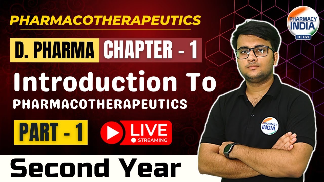 Introduction To PHARMACOTHERAPEUTICS | Chapter - 1 | Part - 1| Second ...
