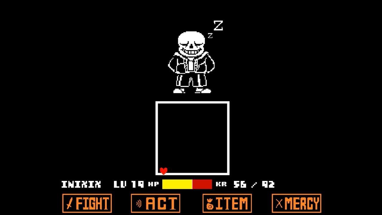 Sans no hit - Undertale (+advice in captions) - YouTube