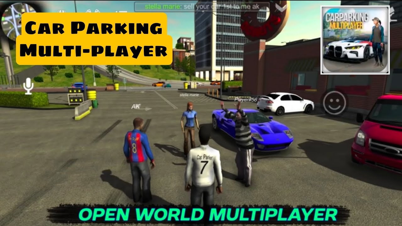 CAR PARKING MULTI-PLAYER • Gameplay Walk-through - NoCommentary - YouTube