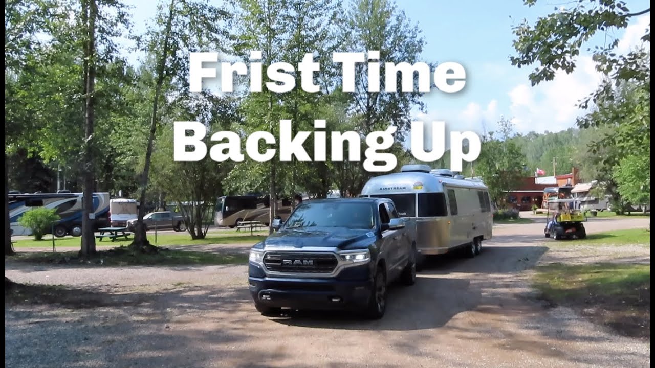 First Time Backing Up - YouTube