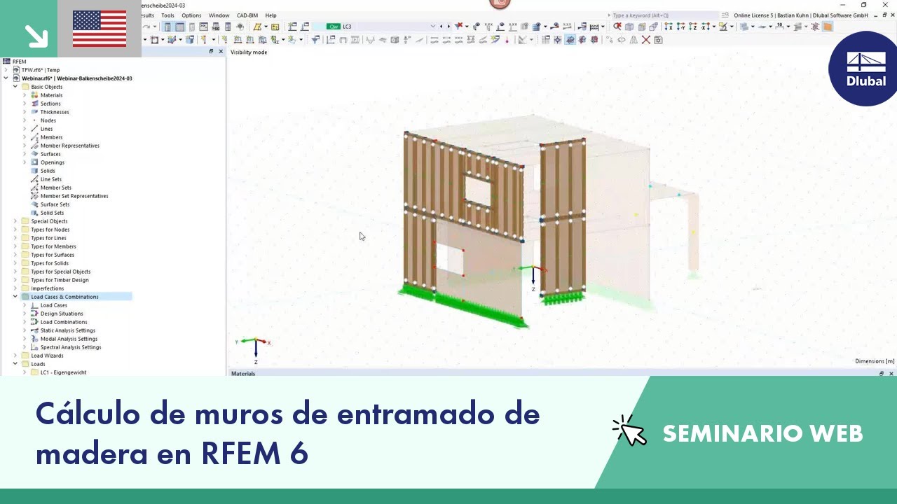 [EN] Seminario web | Cálculo de muros de entramado de madera en RFEM 6 ...