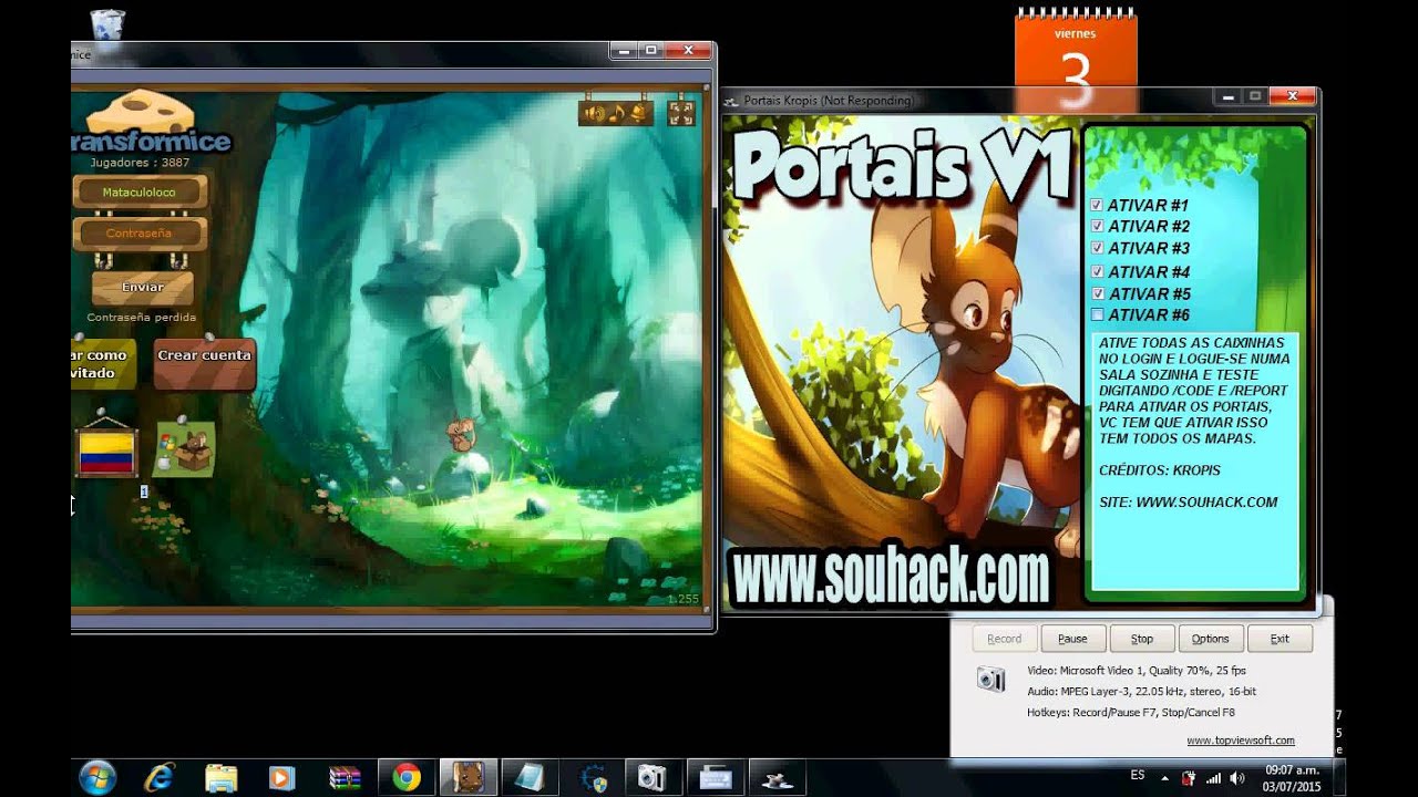 portal hack transformice 2015 - YouTube