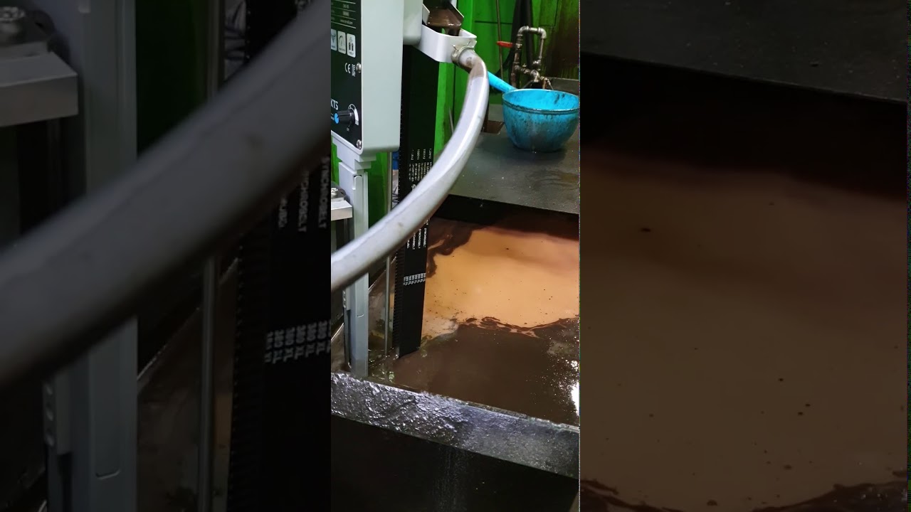 CNC Oil Skimmer :: working in Forging machine - YouTube