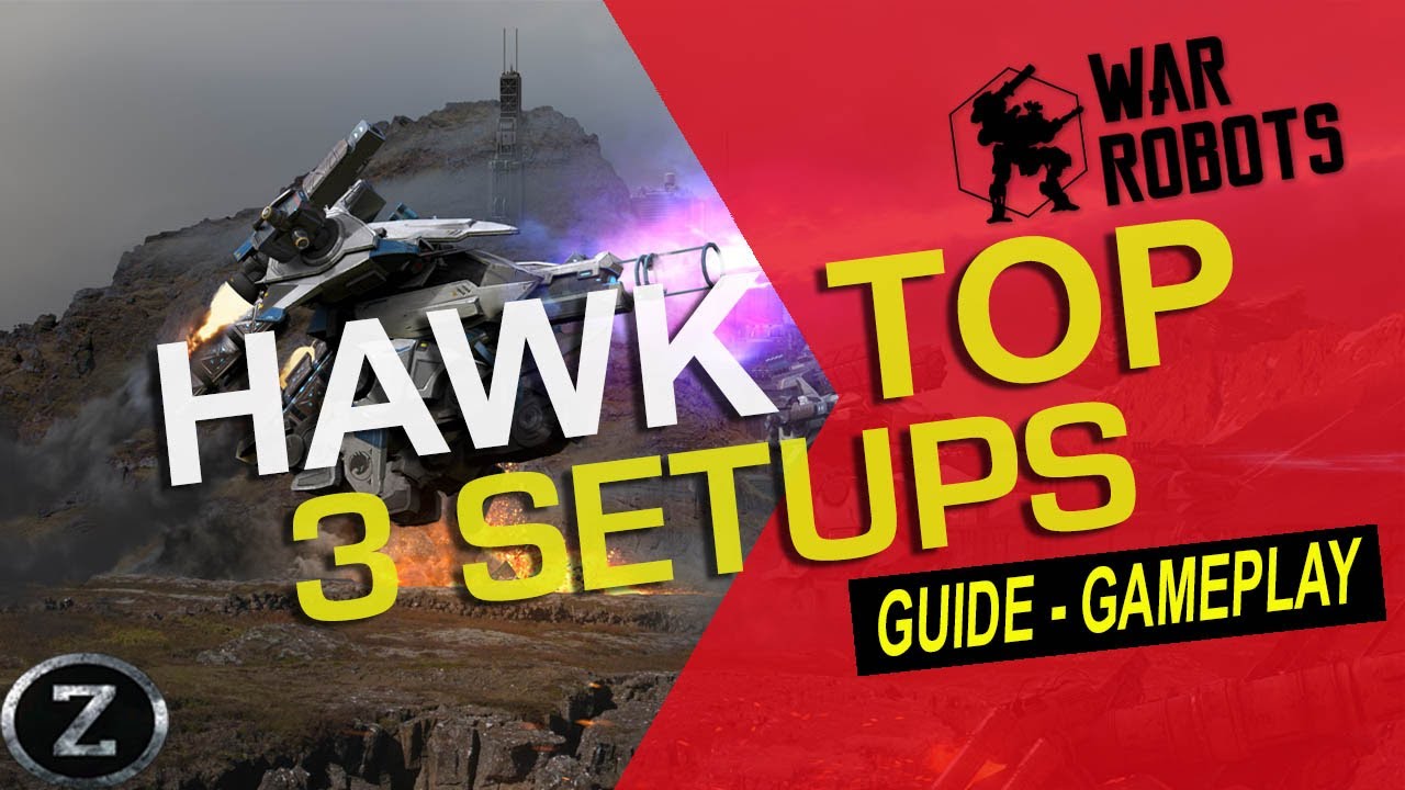 🏆War Robots: TOP 3 HAWK SETUPS | Remastered Update | War Robots Guide ...
