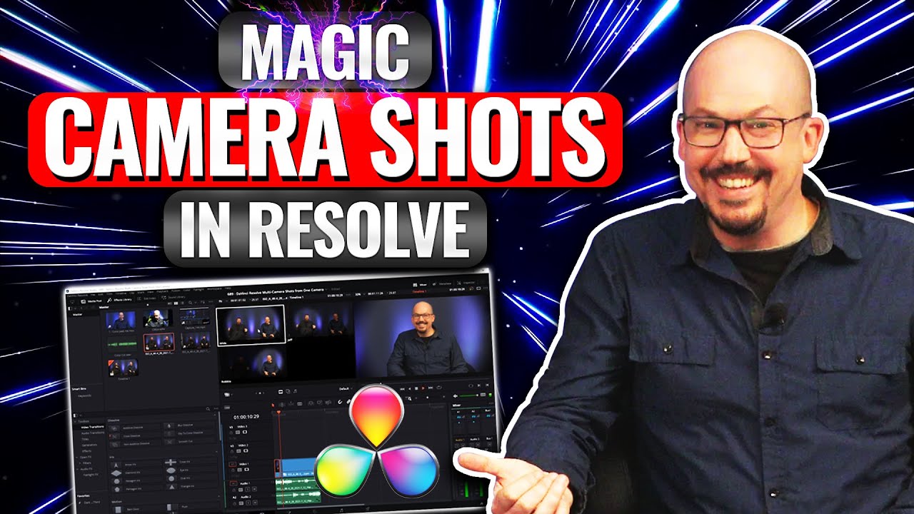 MultiCam Editing in DaVinci Resolve WITH ONE CAMERA! - YouTube