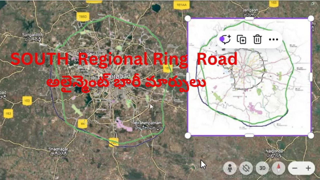South II Regional Ring Road Updates II Srisailem Highway Developments ...