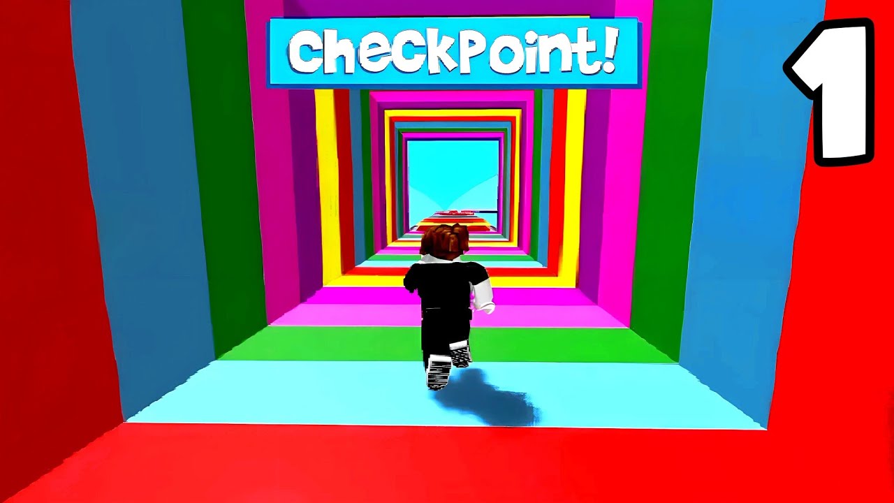 Easy Obby! Run, jump and slide Game | Roblox Gameplay 1 - YouTube
