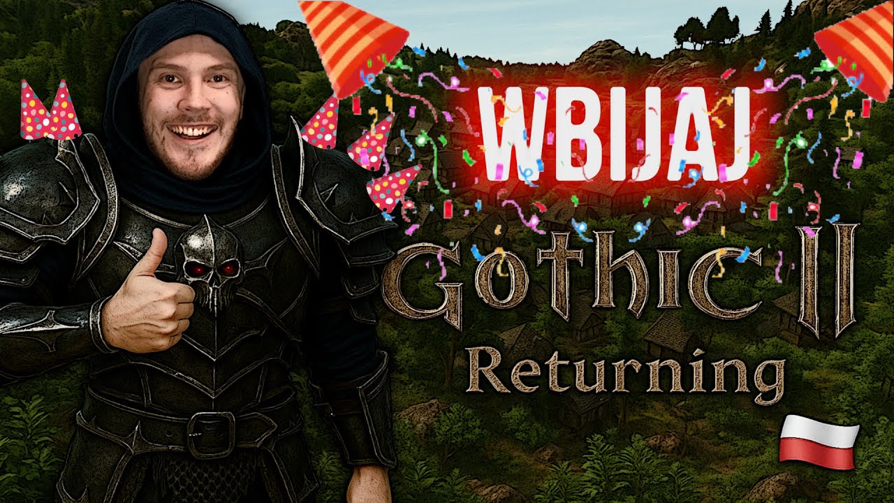 Gothic 2 NB 🇵🇱🍻 #18 – URODZINOWO! NA ŻYWO 🔴 - YouTube