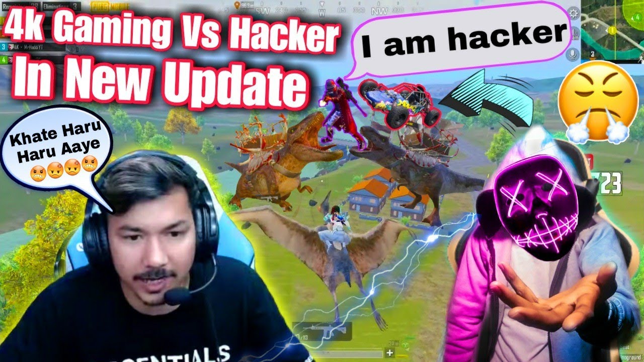 4k Gaming Vs Hacker In New Update | Hacker In Dinosaur New Update |Can ...