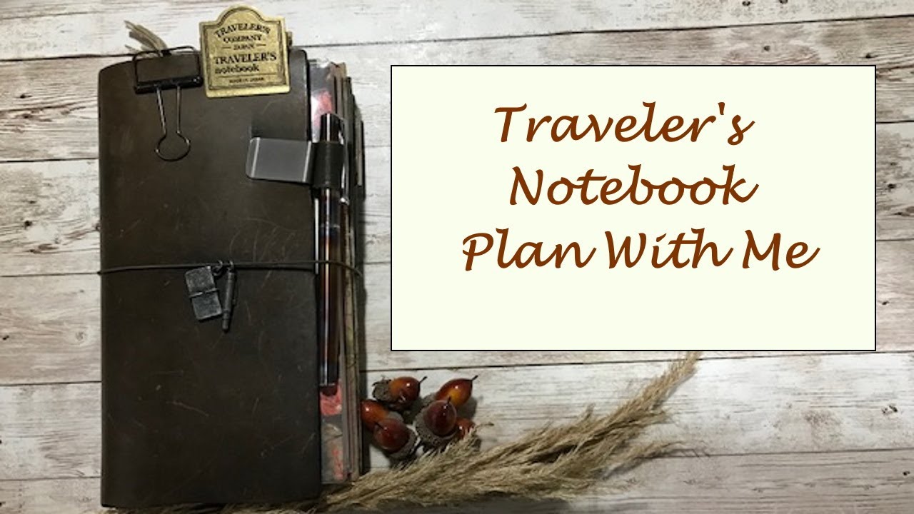 Traveler's Notebook Plan With Me - YouTube