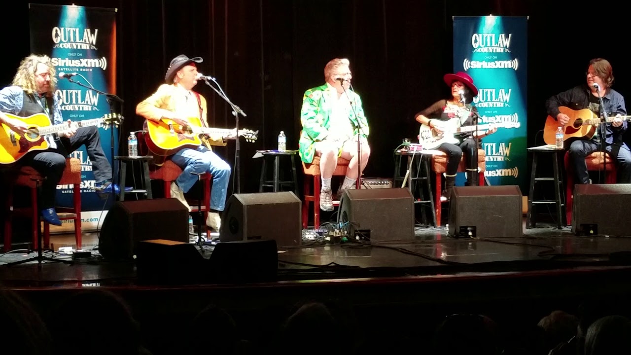 Warner Hodges, Jason Ringenberg, Rosie Flores and Eric "Roscoe" Ambel ...
