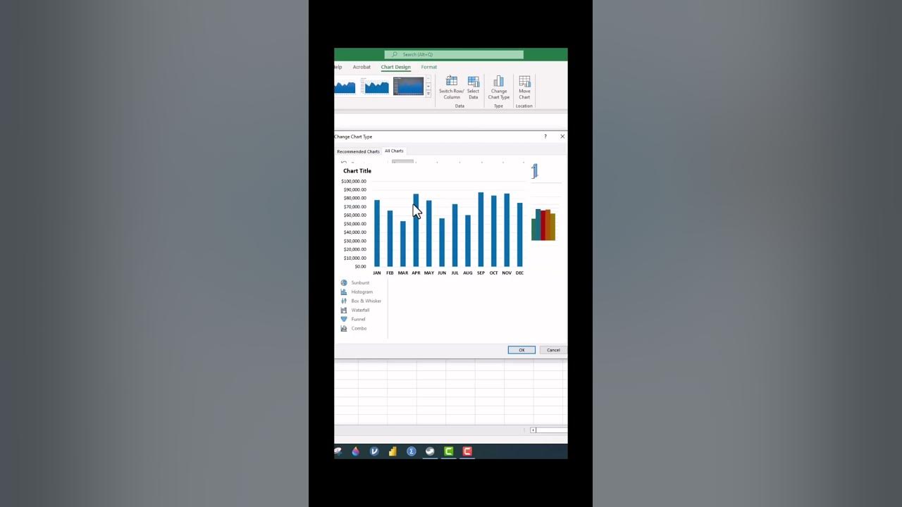 Change Chart Type? 🔥 [EXCEL TIPS! 💻] #shortsfeed - YouTube