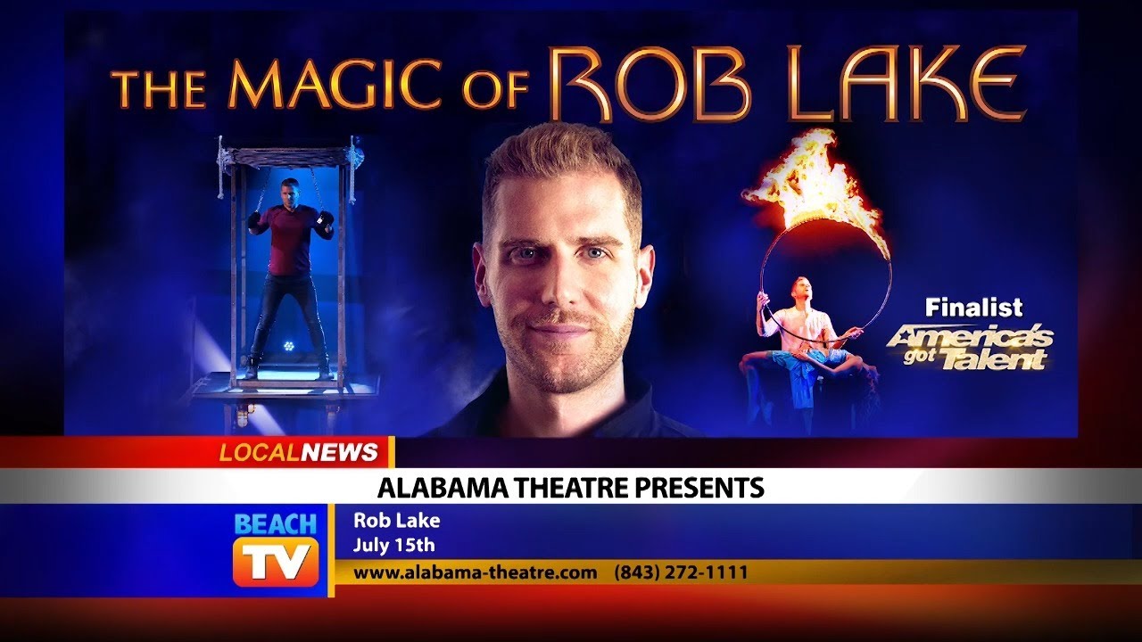 The Magic of Rob Lake at Alabama Theatre - Local News - YouTube