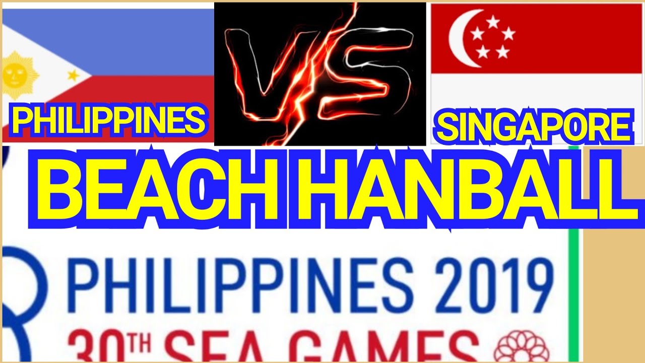 BEACH HANDBALL-PHILIPPINES DRAWS FIRST BLOOD AGAINST SINGAPORE - YouTube