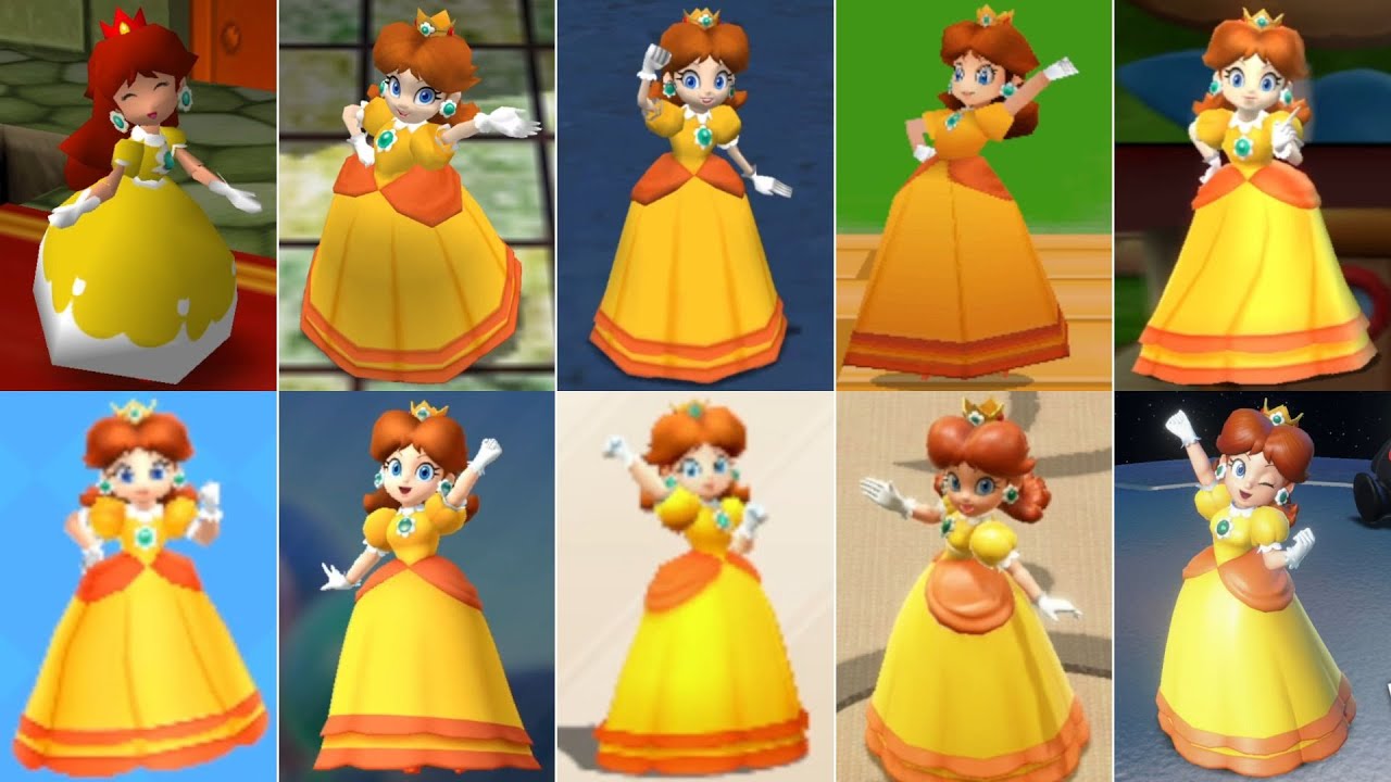 Evolution Of Princess Daisy In Mario Party Games [2000-2024] - YouTube