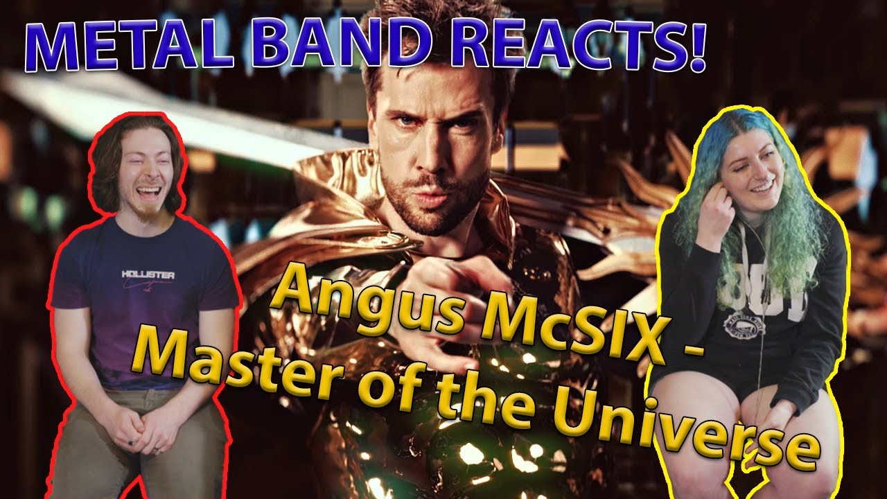 ANGUS McSIX - Master of the Universe REACTION / ANALYSIS | Metal Band ...