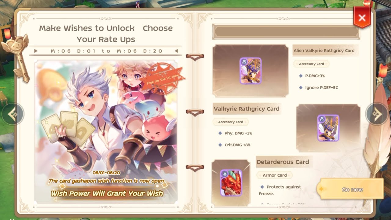 Ragnarok M: Alien Valkyrie Rathgricy Card (June 01 2024 - June 20 2024 ...