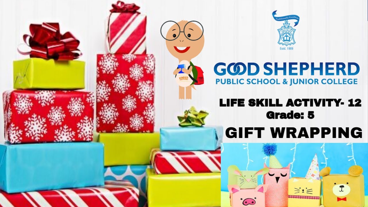 GIFT WRAPPING: LIFE SKILL ACTIVITY- 12: OUT OF SYLLABUS: Grade: 5 - YouTube