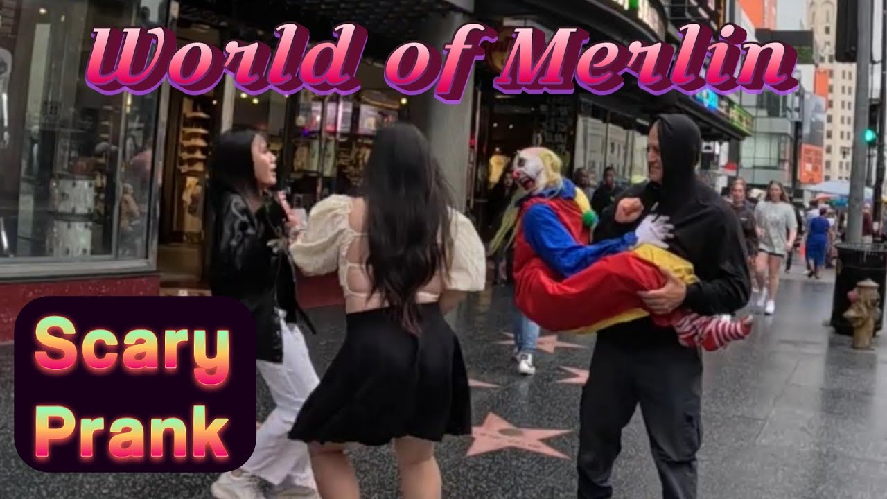 Making People Jump & Scream!!! 😱 Funny Pranks with "World Of Merlin" 🤣 ...