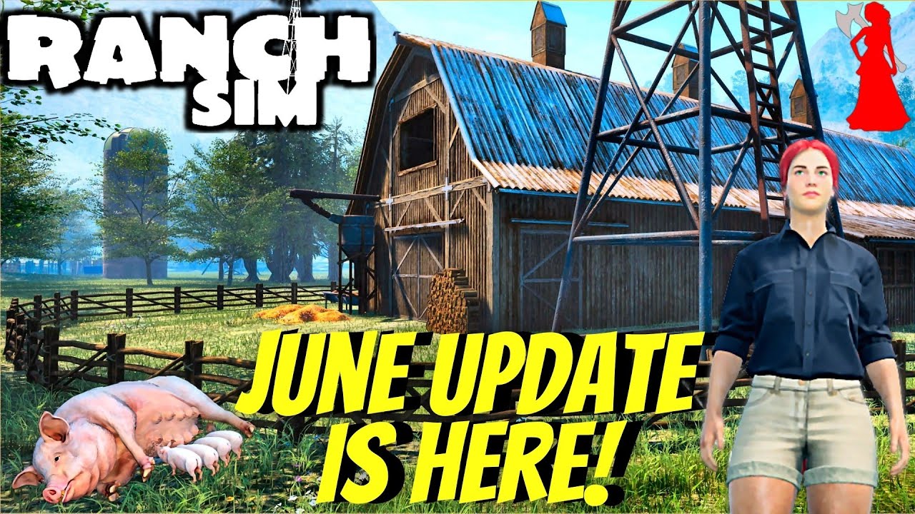 *First Look June Update* New Map, Free Build and Pig Breeding! | Ranch ...
