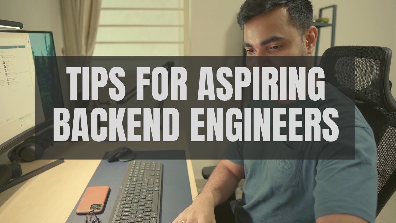 Fast track your CAREER as a backend SOFTWARE Engineer - YouTube