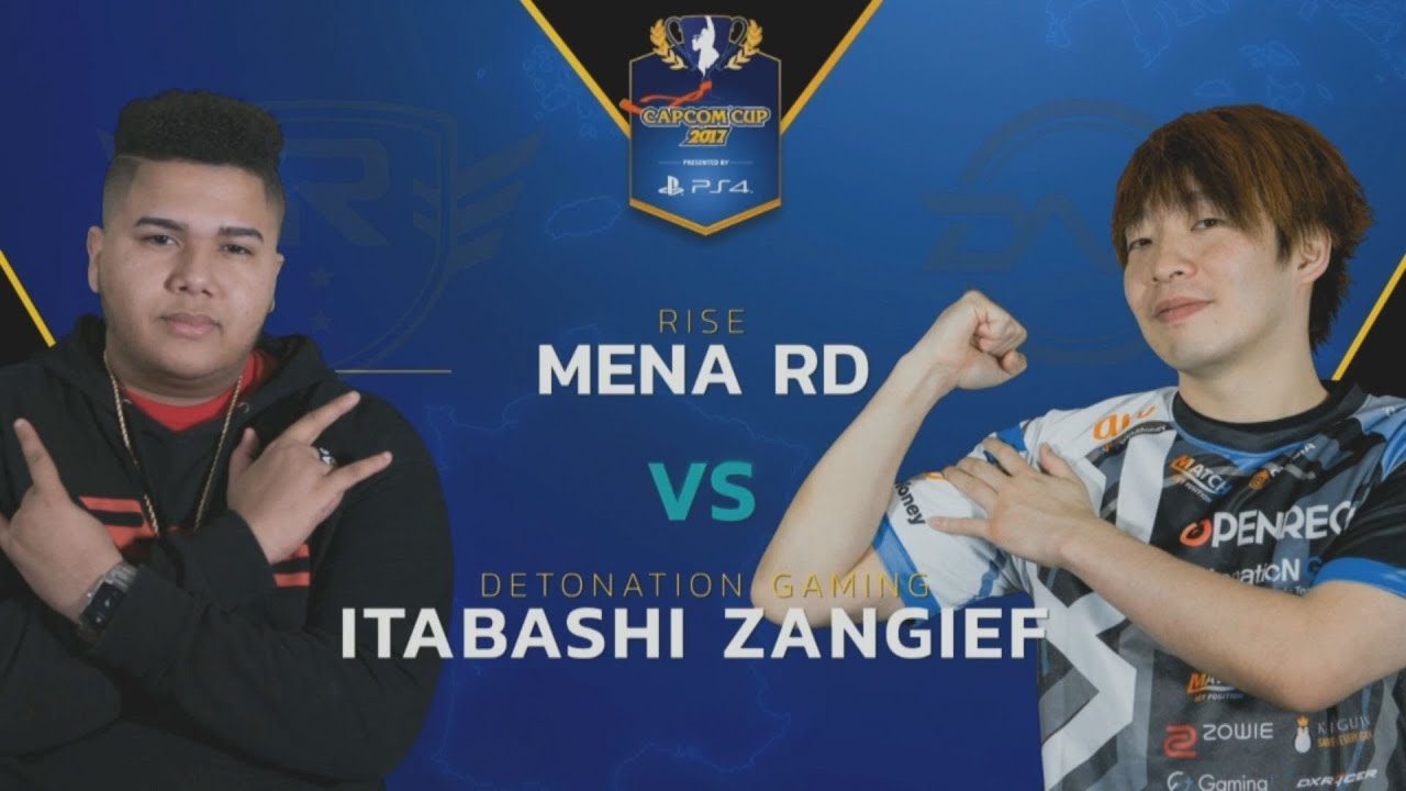 【CAPCOM公式】Capcom Cup 2017｜MENA RD vs ITABASHI ZANGIEF｜TOP8 - YouTube