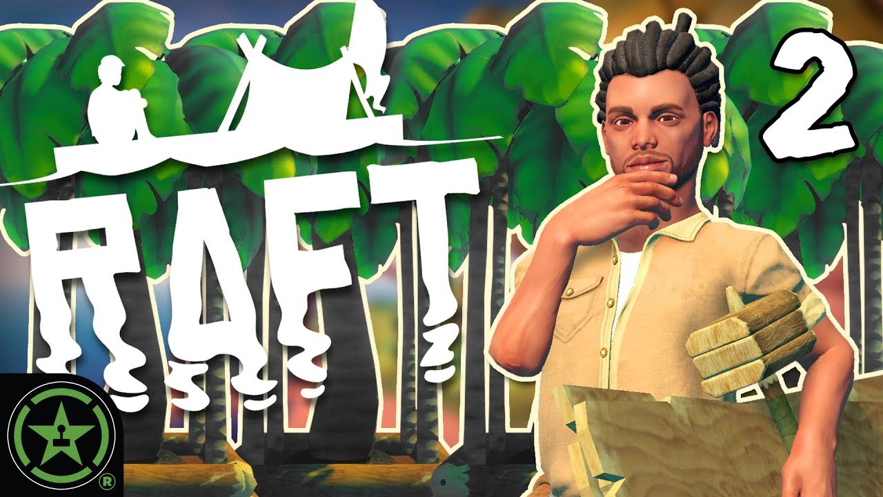 We're Building a Raft FOREST - Raft (New Update): Part 2 - YouTube
