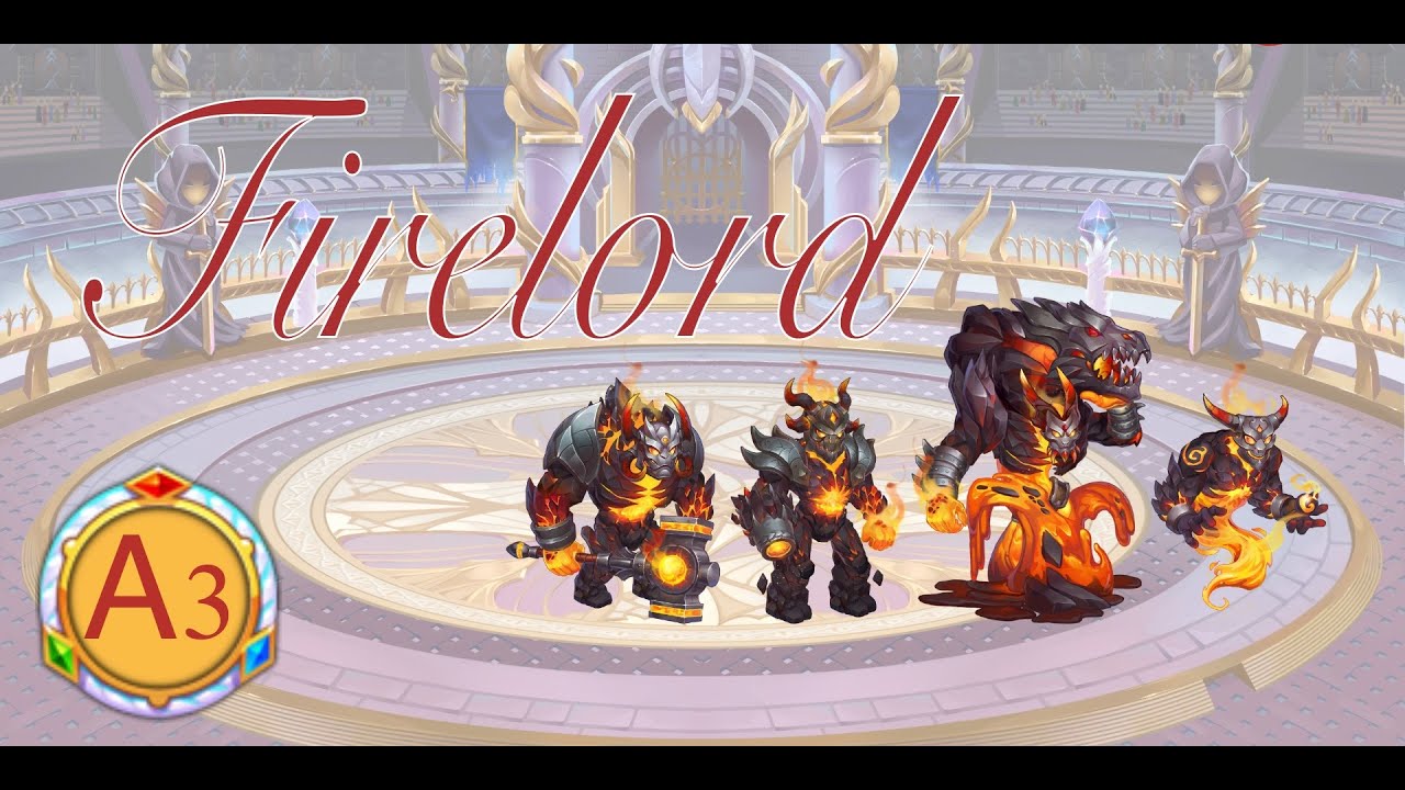 Hero Wars - TOE A3 - Firelord (250) light titans - YouTube