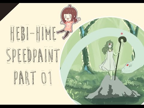 Speedpaint - Hebi Hime Part 01
