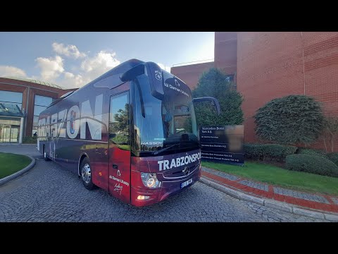 Trabzonspor'un 2020 - 2021 yılı yeni takım otobüsü