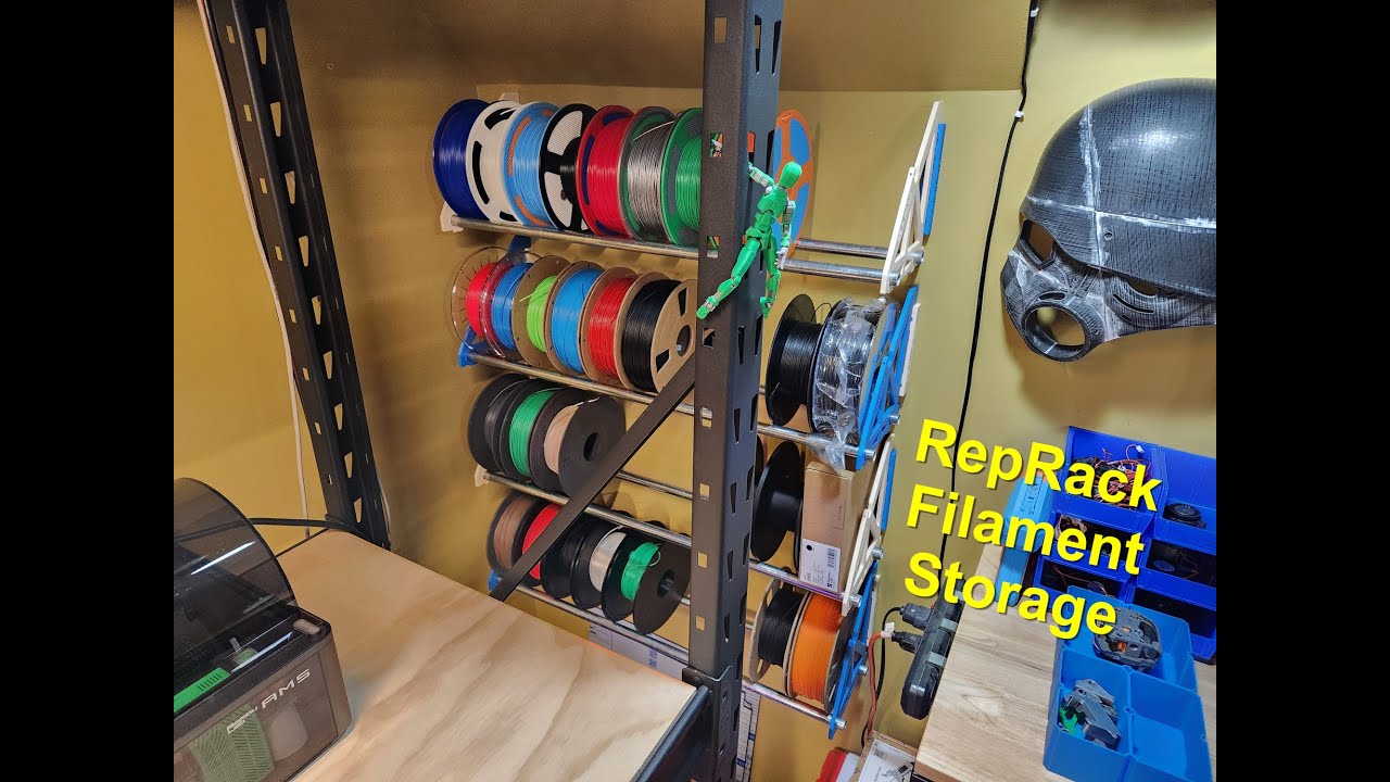 RepRack by RepKord - Print Yourself a Shelf - YouTube
