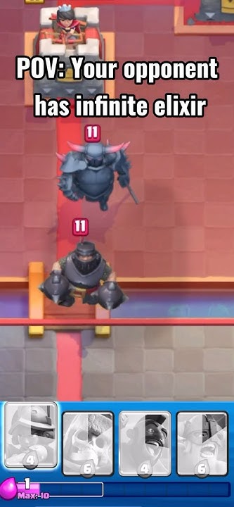 POV your opponent has infinite elixir - YouTube