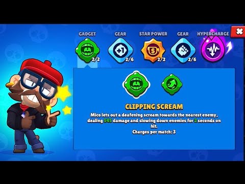 Brawl Stars - New Maxxxed Mico Build with voice - YouTube